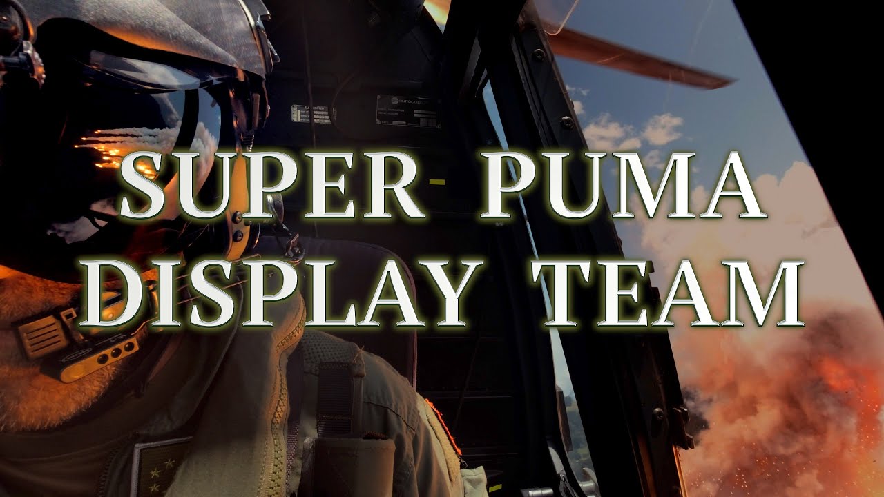 SUPER PUMA DISPLAY TEAM - YouTube