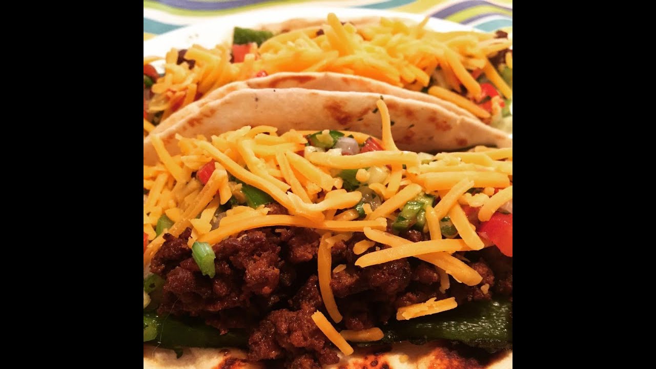 Taco Tuesday - Ground Beef Chili Rellenos Tacos - YouTube