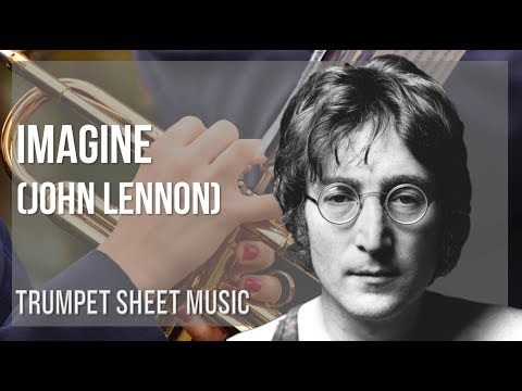 Trumpet Sheet Music: How to play Imagine by John Lennon - YouTube