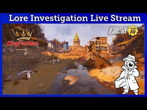 Fallout 76 Charleston Flood: Lore Investigation Live Stream With The ...