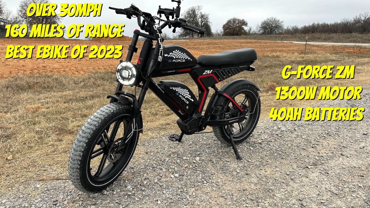 2023 Best of the Best - Fast - Dual Battery G-Force ZM eBike Review ON ...