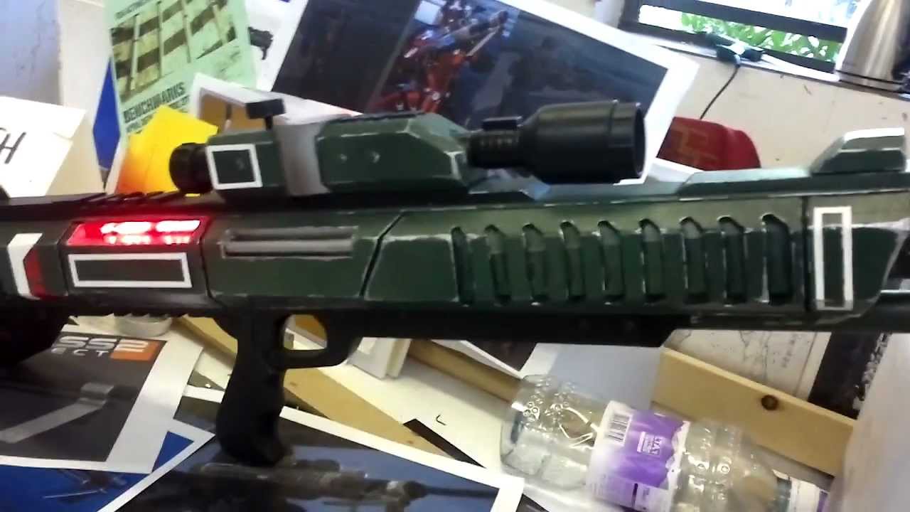 Mass Effect M-98 Widow Rifle - Pt.5 - YouTube