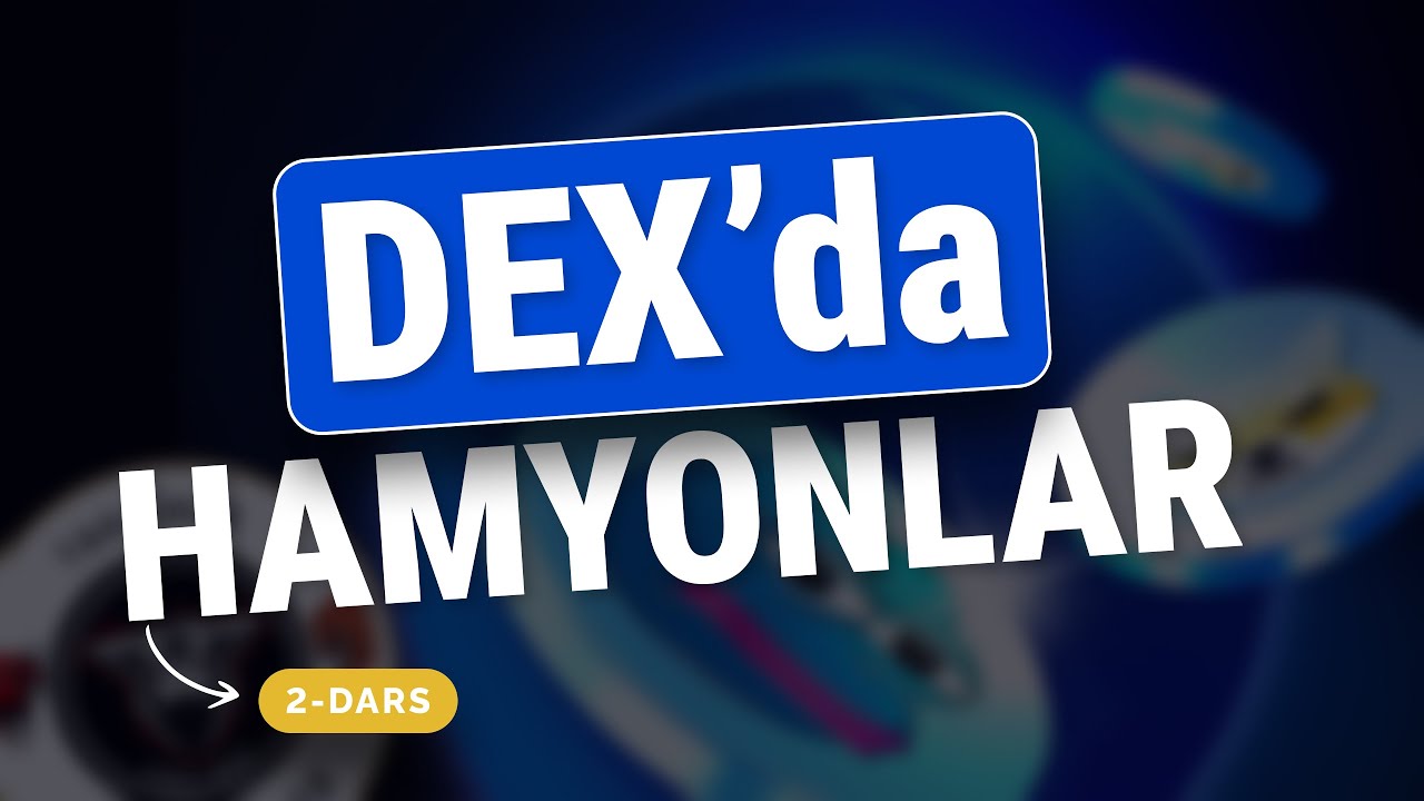 DEX’da hamyonlar va ularni qanday qilib ochish, ishlatish - YouTube