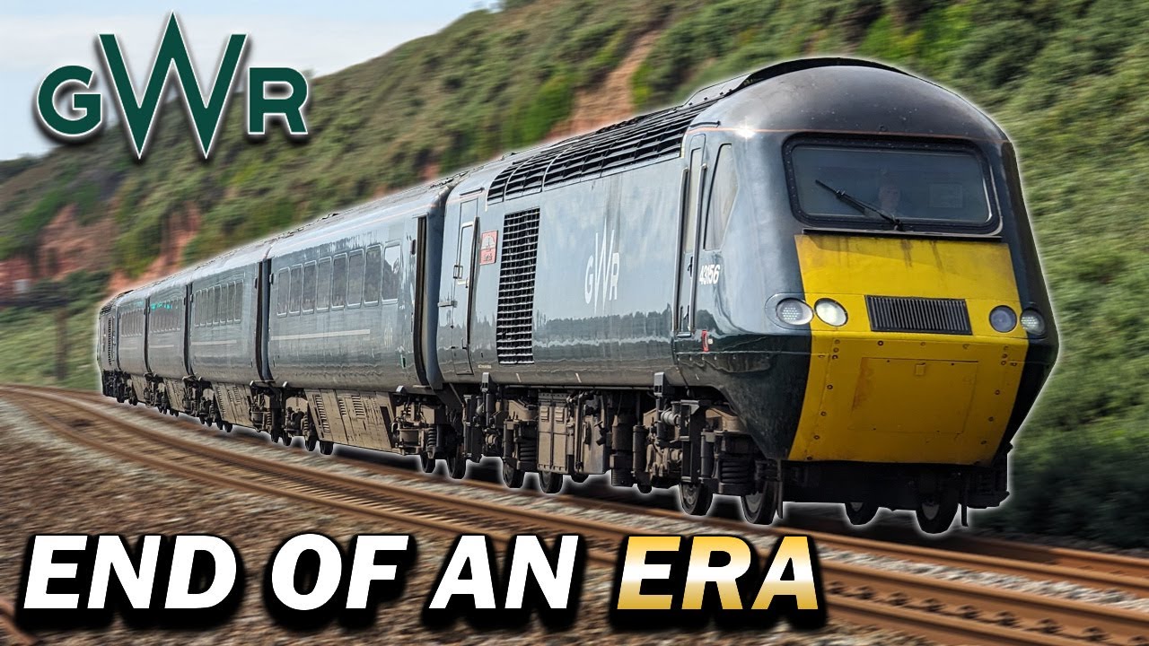 The LAST 50 Year Old High Speed Train in England - GWR Castle Class ...