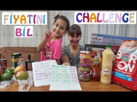 FİYAT CHALLENGE - ALIŞVERİŞİ YAP FİYATINI BİL SEN KAZAN. EĞLENCELİ ÇOCUK BİM ŞOK A-101 MİGROS MARKET
