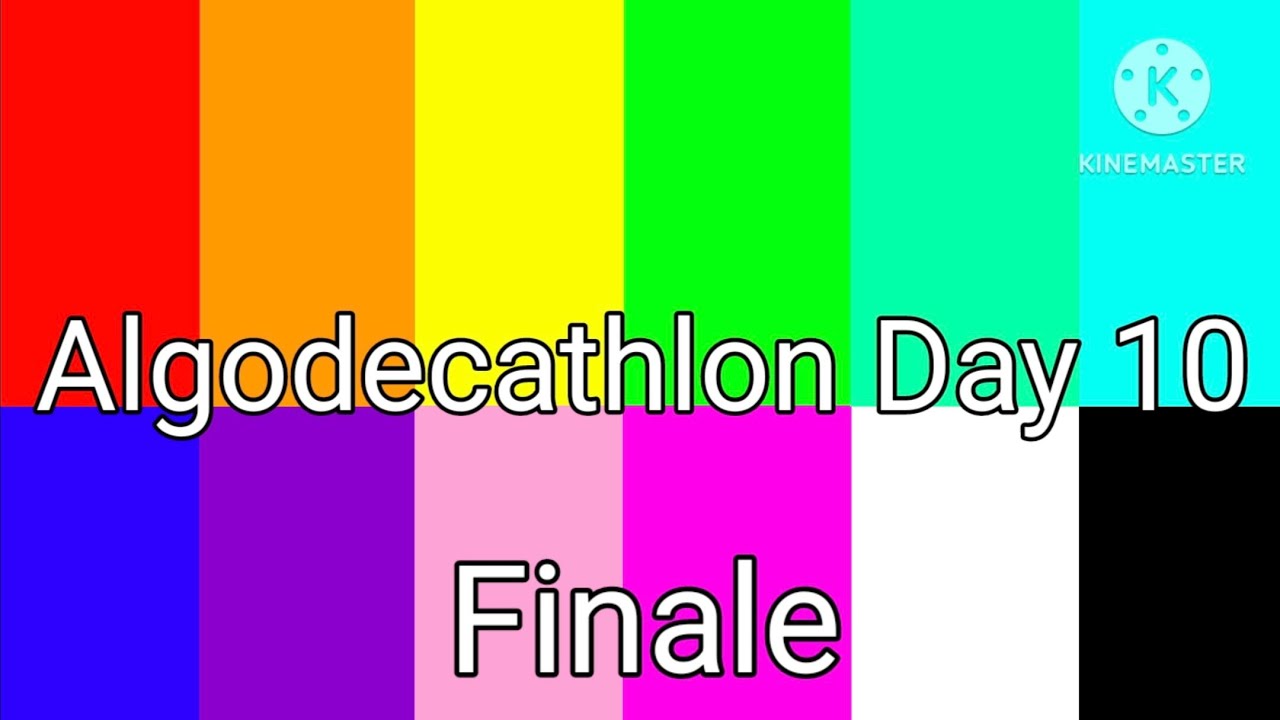 (Season 2) Algodecathlon Day 10 Finale (Marble Run 2D) - YouTube