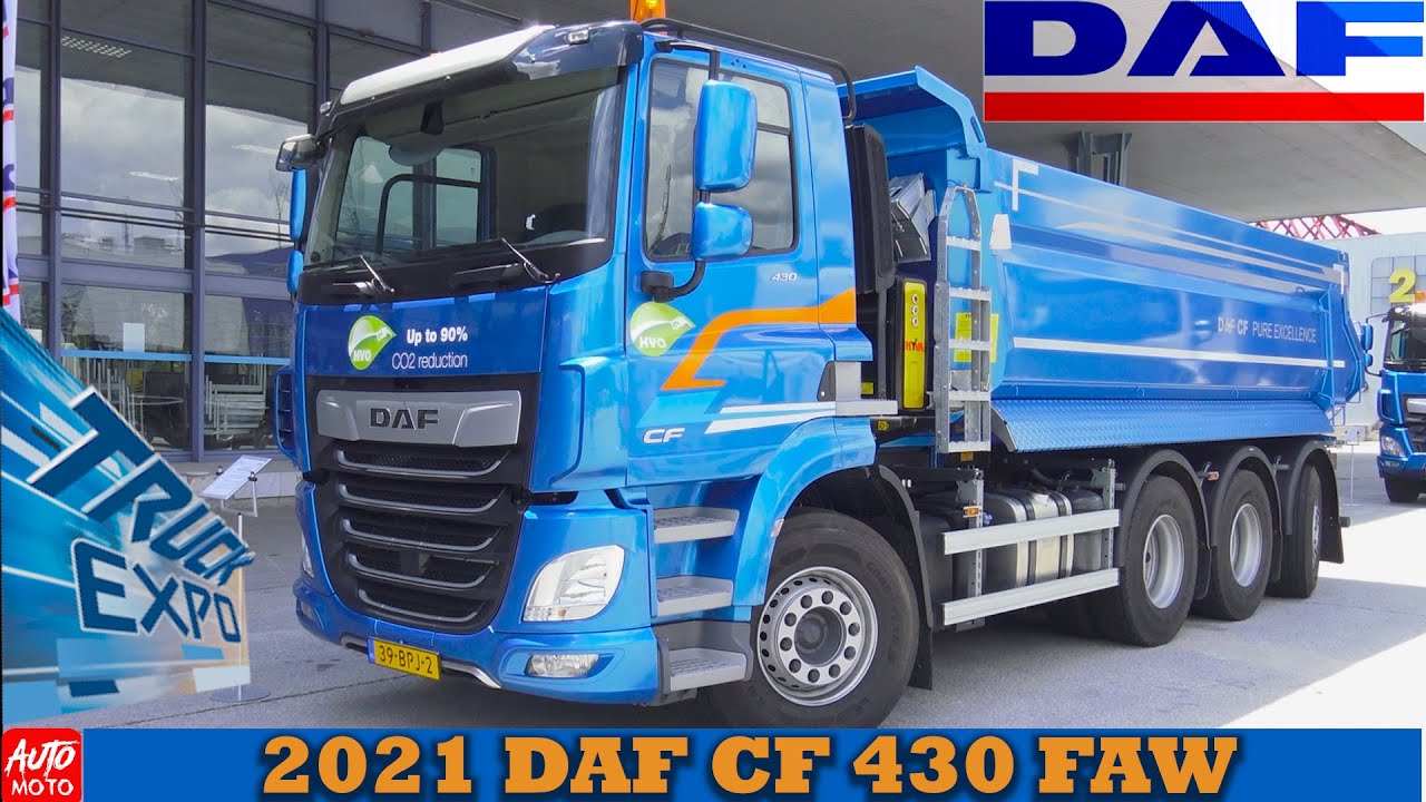 PREMIERE 2021 DAF CF 430 FAW Dump Truck - Exterior and Interior ...
