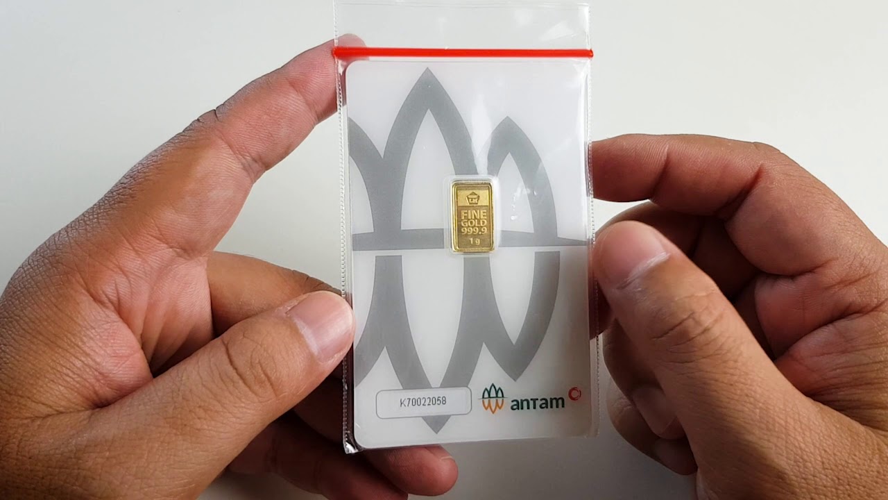 Review Singkat Emas LM Antam Cetakan 2020 Logo Terbaru - YouTube