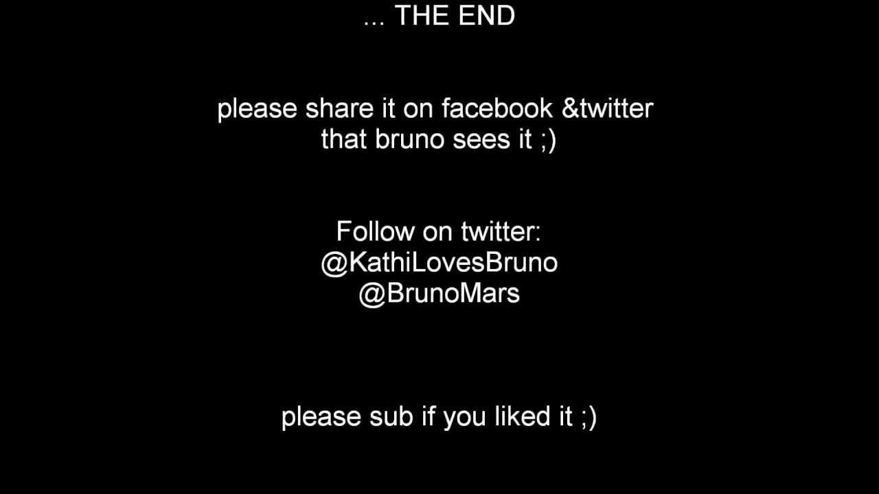 Message to Bruno Mars - YouTube