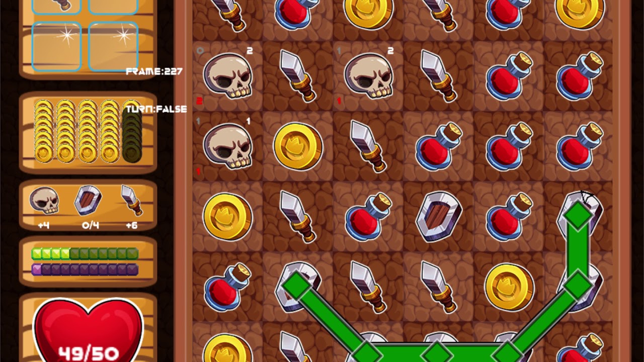 Improved collecting items and player stats. - YouTube