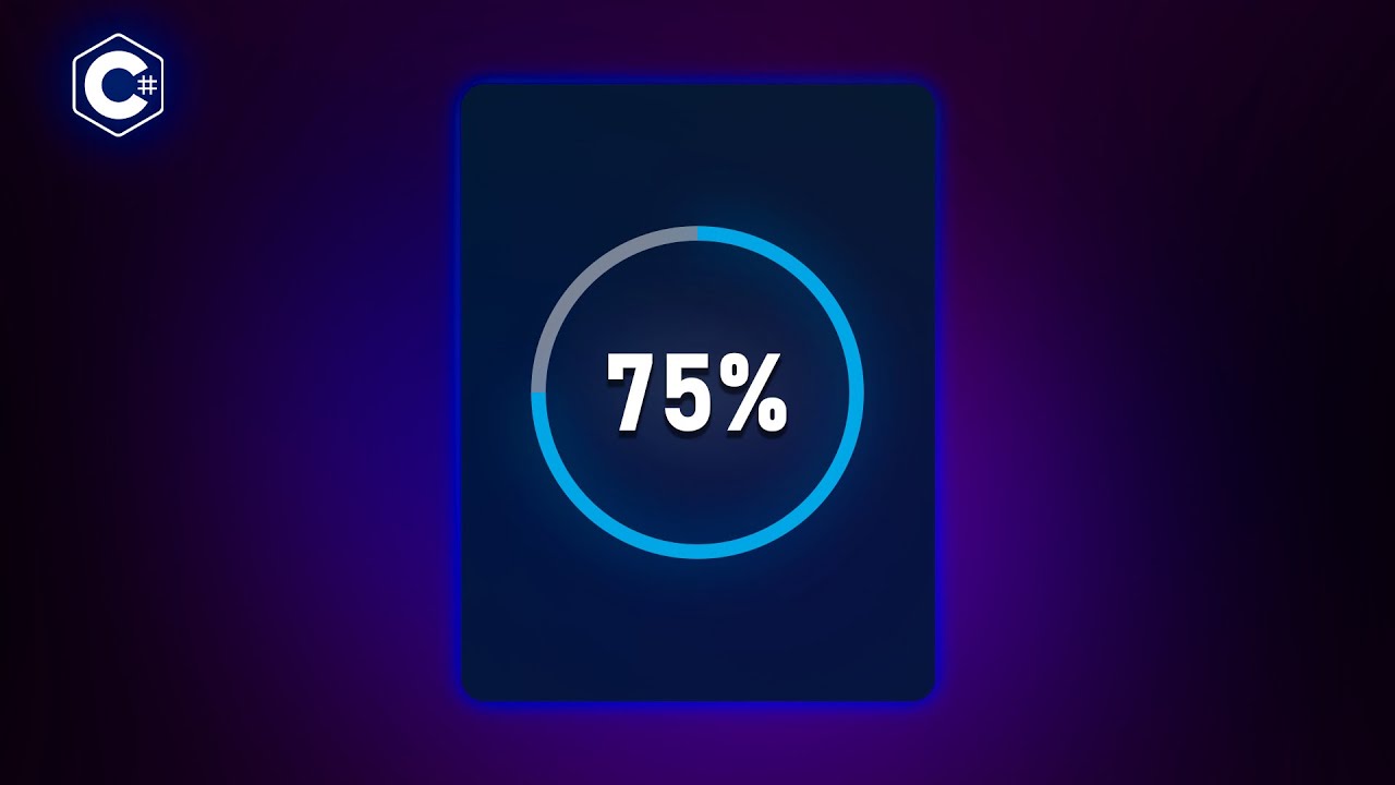 How to Create a Circular Splash Screen in C# Using Bunifu Framework ...