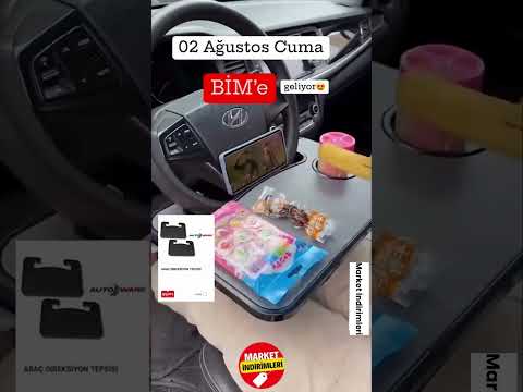 BİM Araç Direksiyon Tepsisi | 2 Ağustos