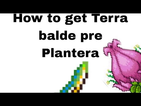 (outdated) Getting the Terra blade pre Plantera in legendary mode - YouTube