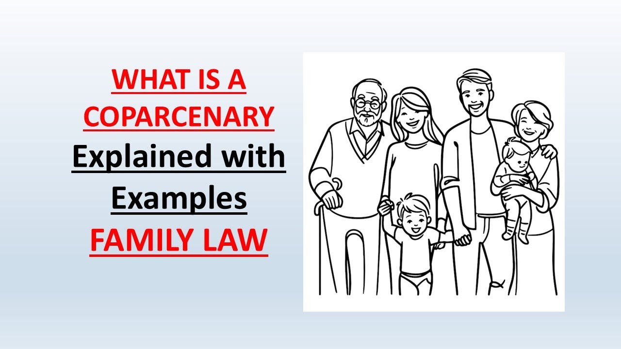 Coparcenary/Hindu Joint Family/ Hindu Succession/Four Generation Rule ...