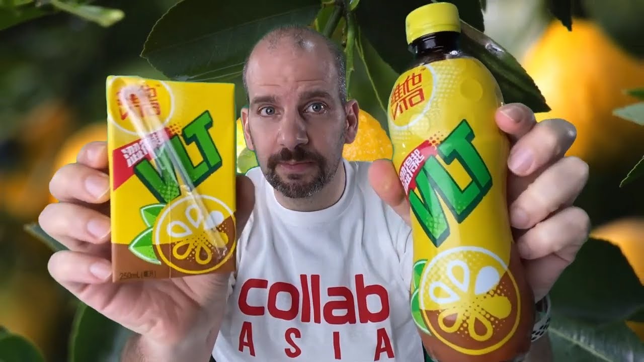 VLT - Hong Kong Style Lemon Tea | Drink Review | Obscure Cola - YouTube