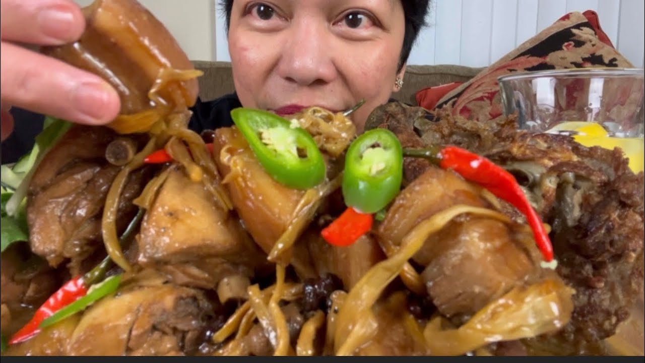 HUMBA BISAYA + TORTANG TALONG MUKBANG | FILIPINO FOOD | MUKBANG ...