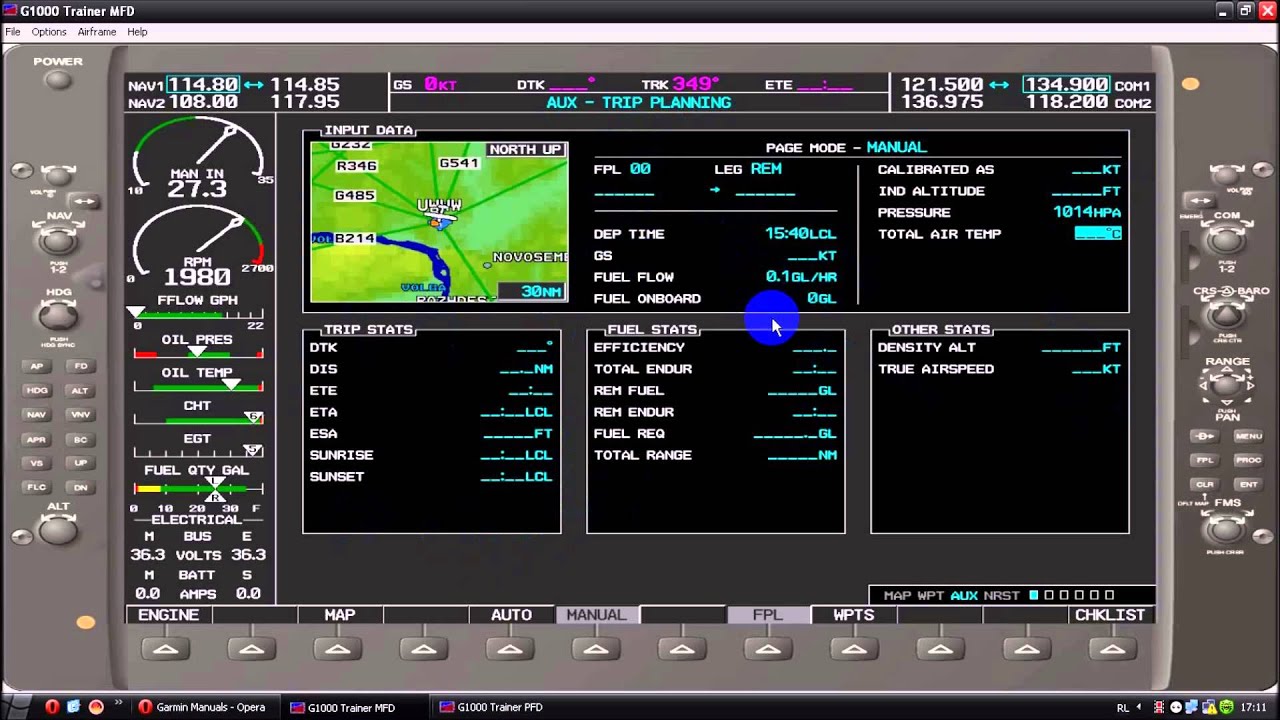 MFD, G1000 Part 3 - YouTube