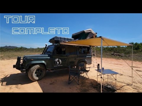 Tour Land Rover Defender 110 - Motor Home Offroad 4x4 que vai dar a ...