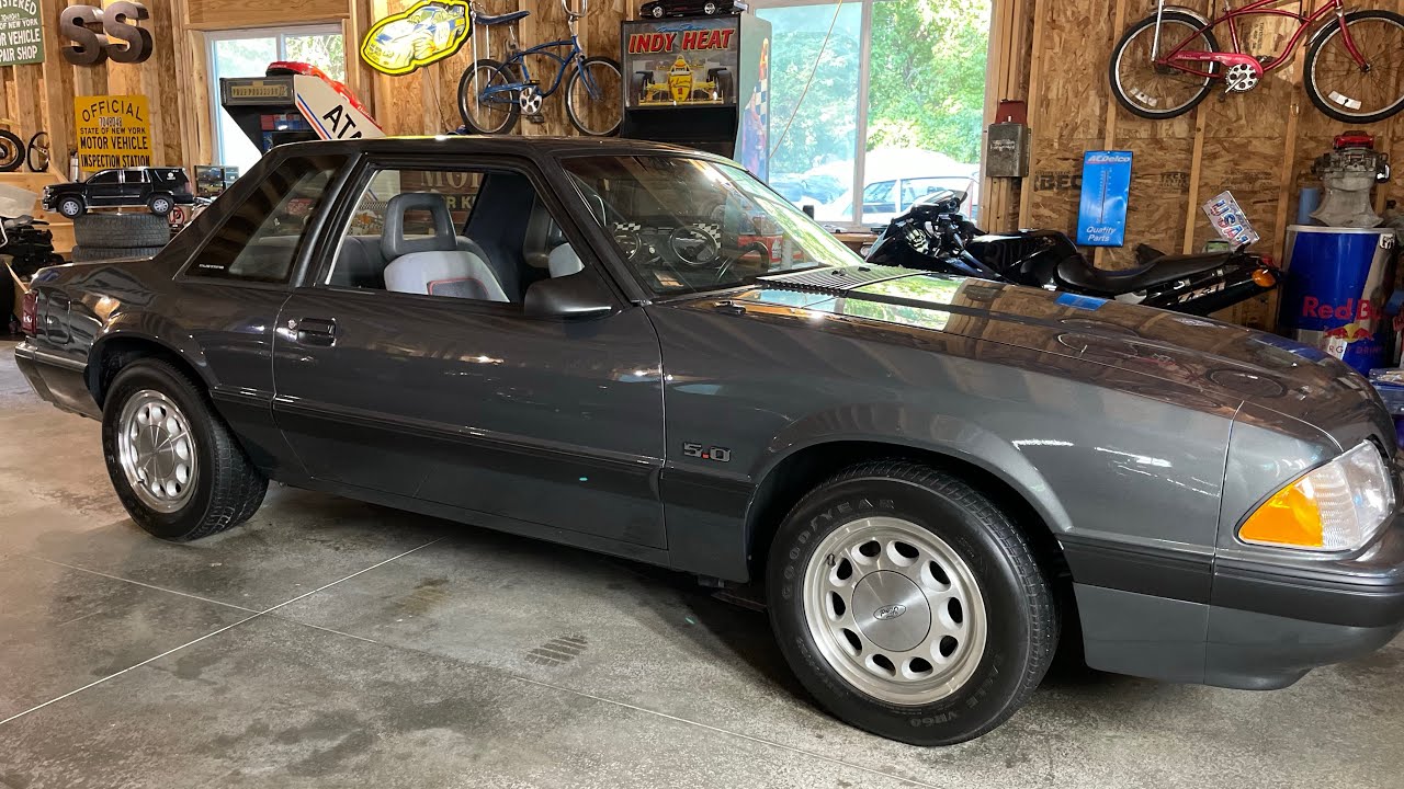 Fox body Coupe 5.0 restoration Part 1…What a transformation ! - YouTube