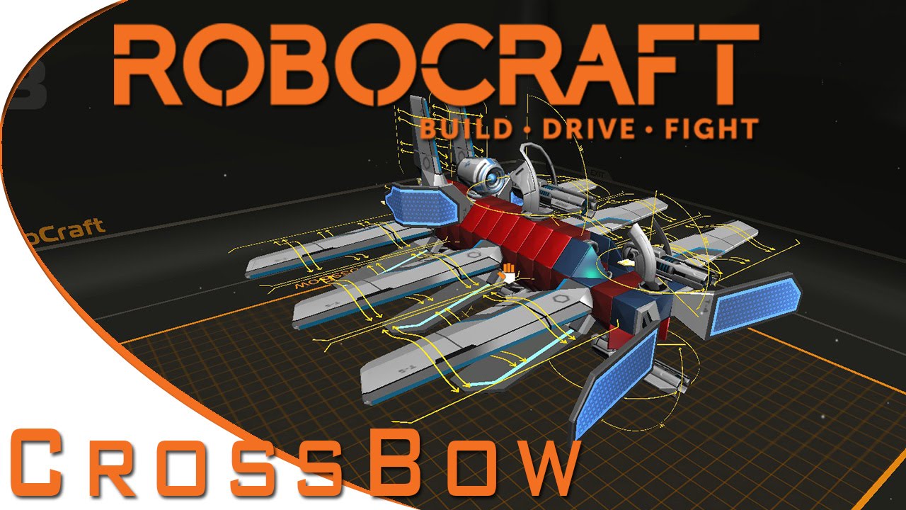 [TUTORIAL] Robocraft Jet Bauplan, Tier 6, mit Plasma, Rail oder SMG ...
