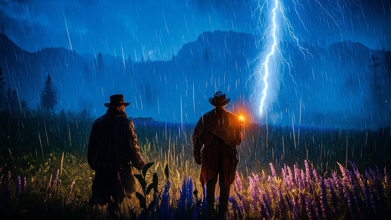 Treehouse Haven During the Storm – Arthur and Dutch Find Peace | RDR2 ...