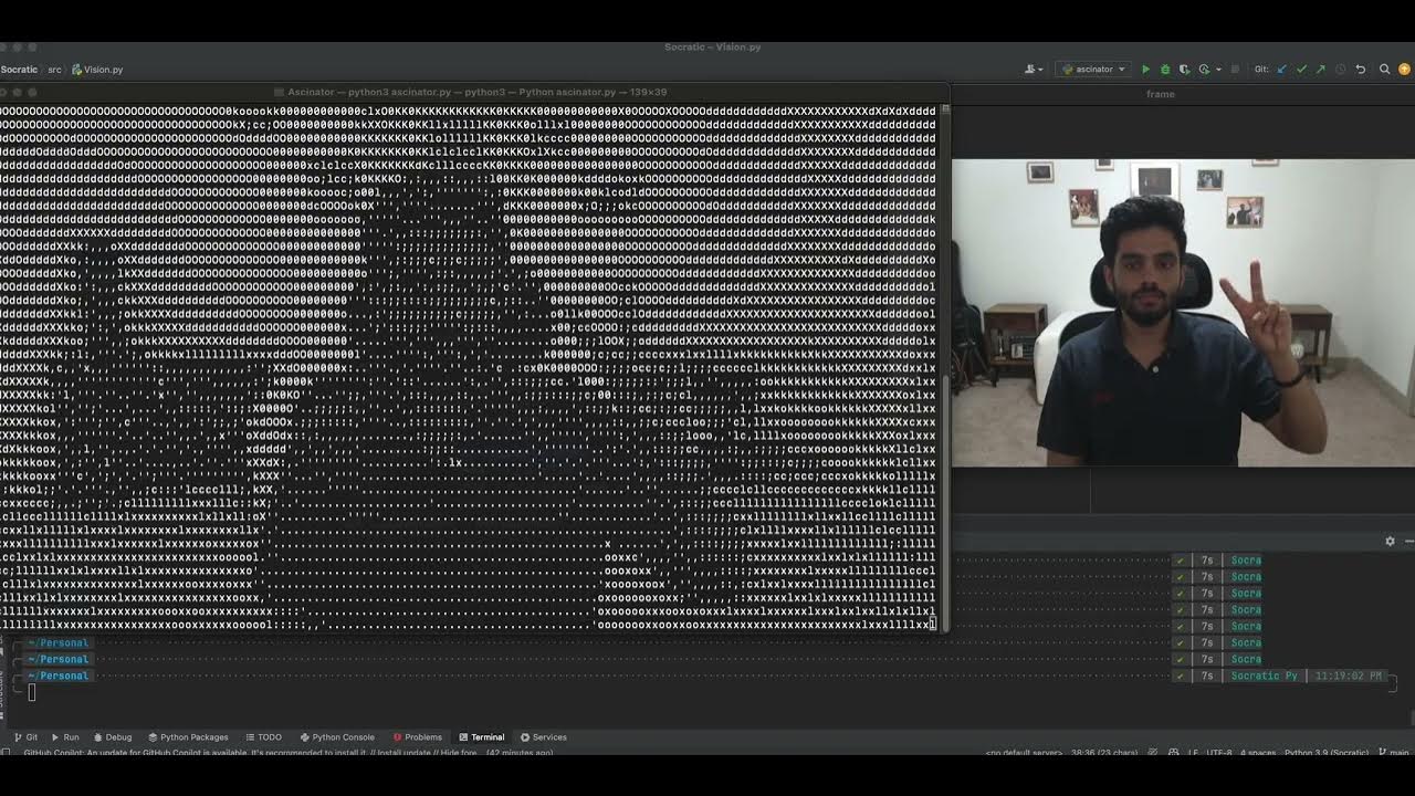 Ascinator | Machine Learning | OpenCV | Akshay Bahadur - YouTube