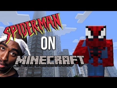 The Amazing Spider-Man and 2Pac on Minecraft - YouTube