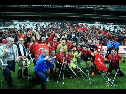 Avrupa Ampüte Futbol Şampiyonası Türkiye - İngiltere (Özet)