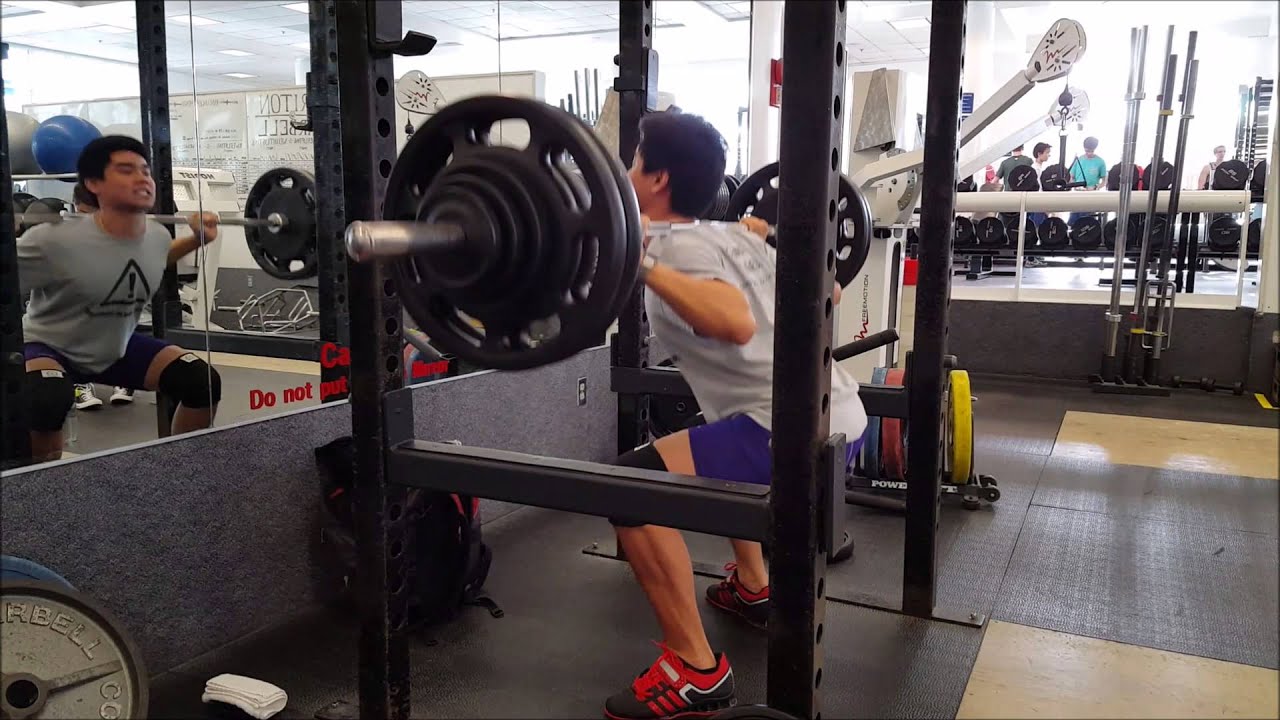 Smolov Jr Week 2 Day 4 260x3x10 - YouTube