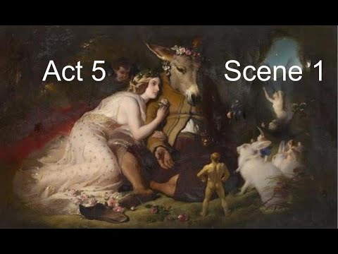 No Fear Shakespeare: A Midsummer Night's Dream Act 5 Scene 1 - YouTube