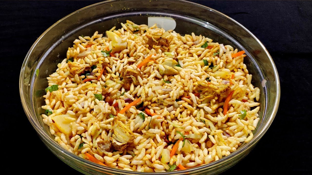 How to Make Chicken Jhal Muri at Home | Chicken Masala Muri | Spicy ...