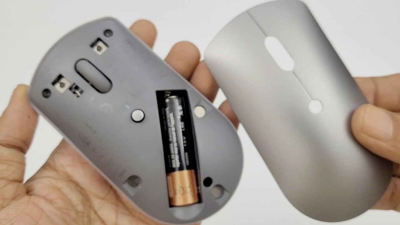 Lenovo 600 Bluetooth Mouse - Switch and Scroll Fix - Disassembly - YouTube