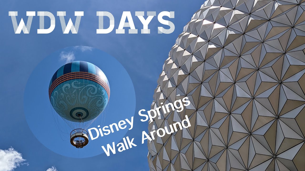 Disney Springs Walk Around - YouTube