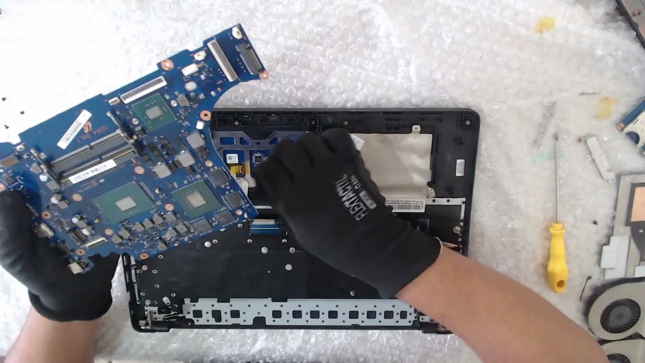 DESMONTANDO E LIMPANDO O NOTEBOOK SAMSUNG ODYSSEY - YouTube