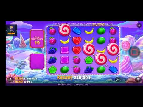 SWEET BONANZA 1000 TÜRKÇE | PEMBE ŞEKER BOLLUĞU KASAYI 3 E KATLADI 