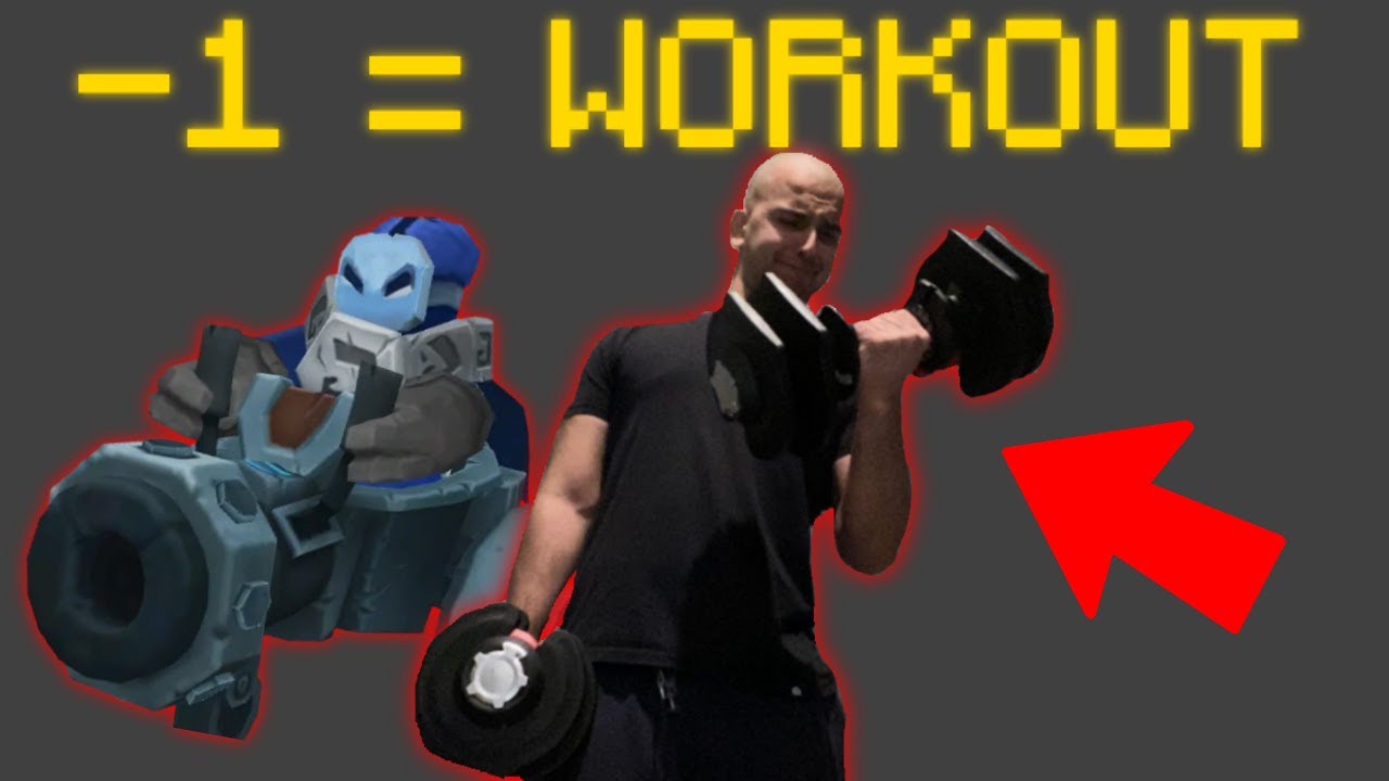 IF A LEAGUE PLAYER LIFTED A WEIGHT (IMPOSSIBLE) - YouTube