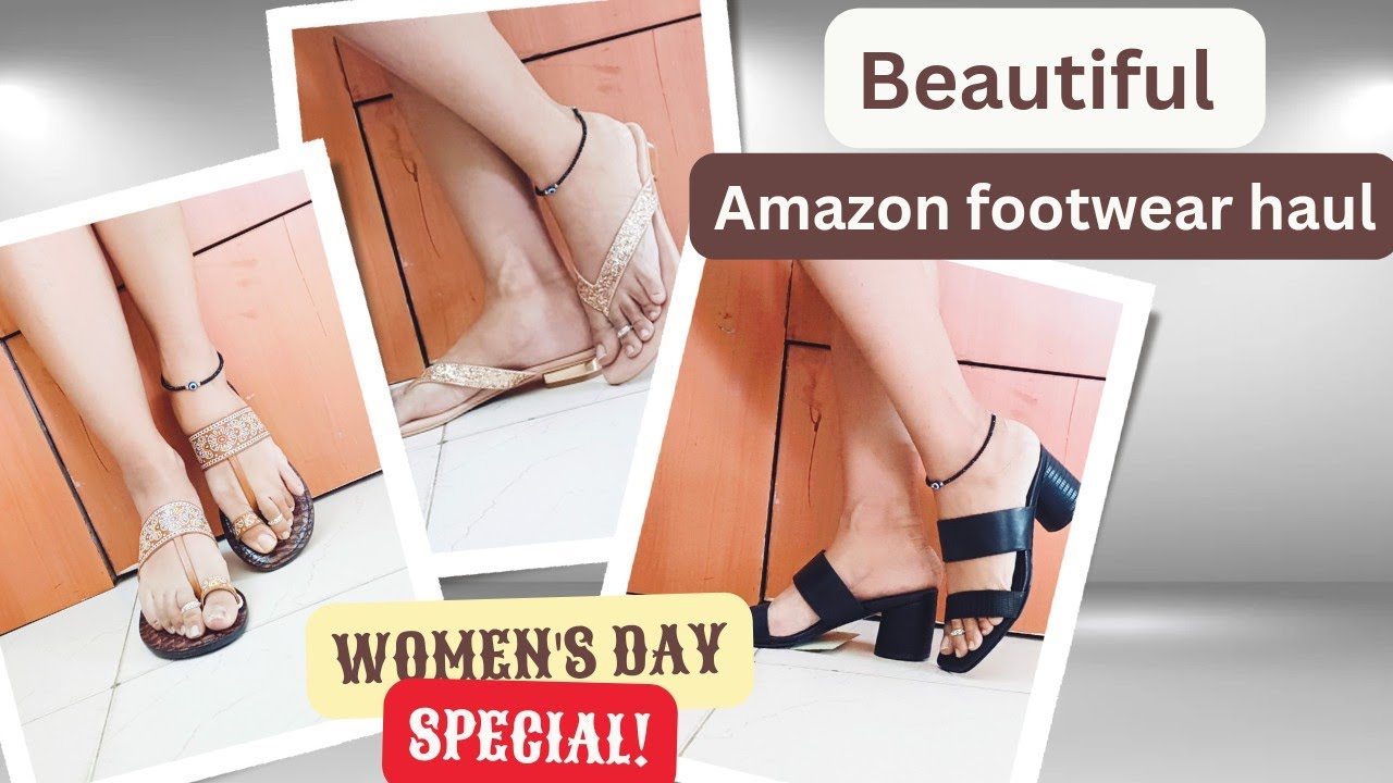 Amazon footwear collection haul | Beautiful affordable footwear for ...