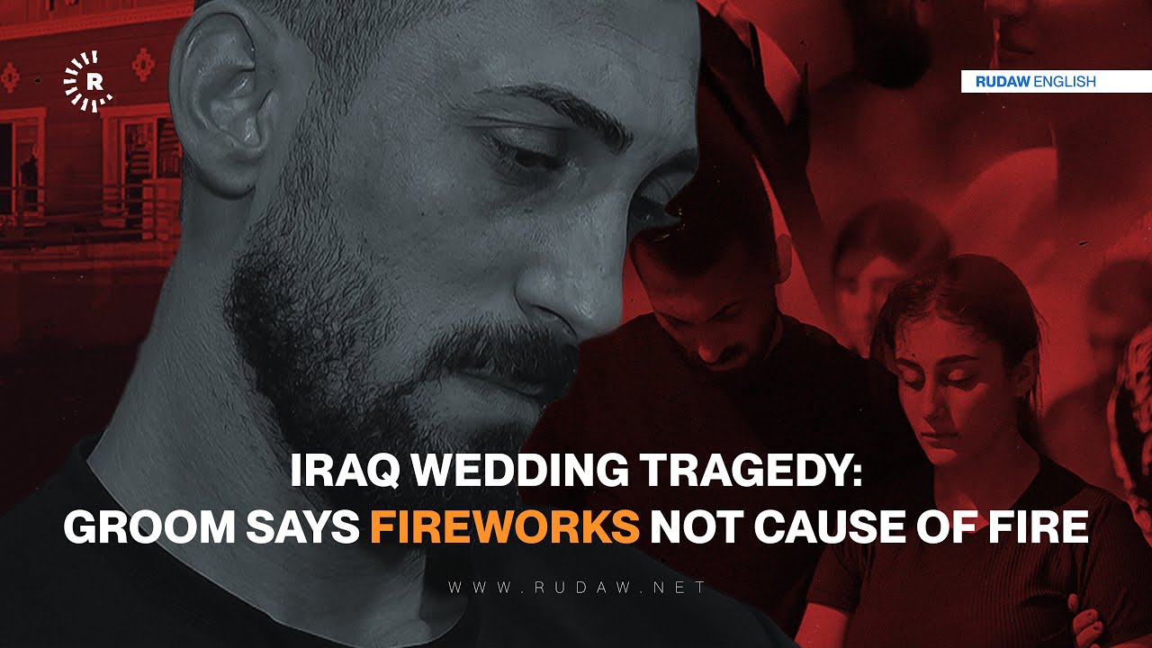 Iraq wedding tragedy: Groom says fireworks not cause of fire - YouTube