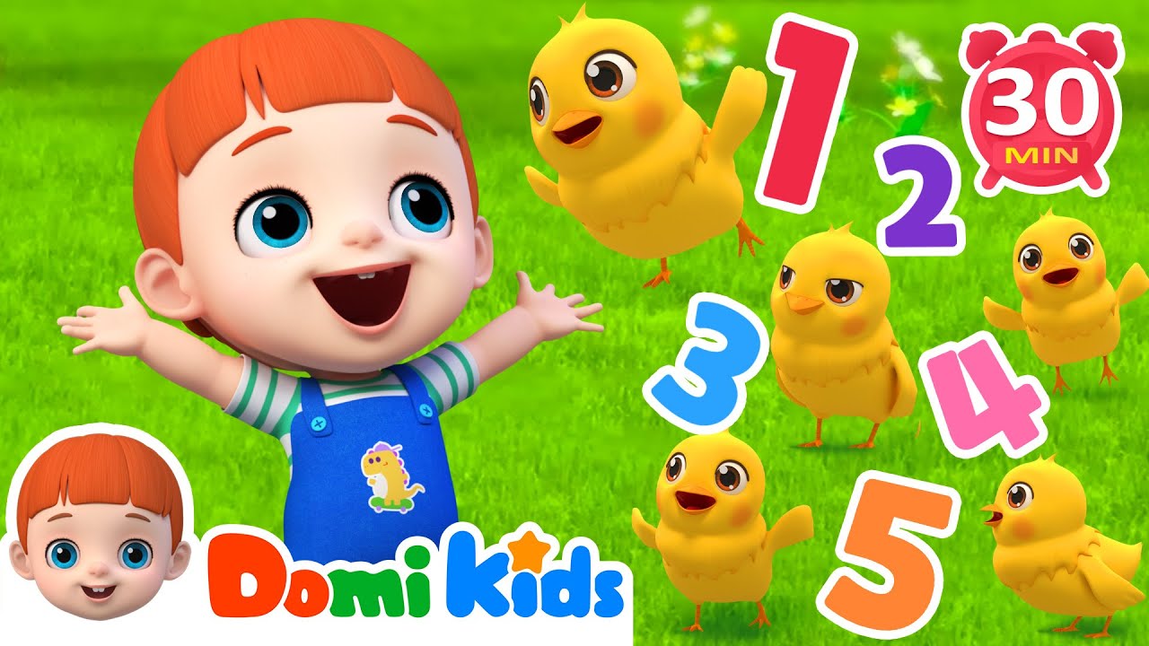 Animal & Number Fun! Whose Chicks Are They? 🐣 | Nursery Rhymes & Kids ...