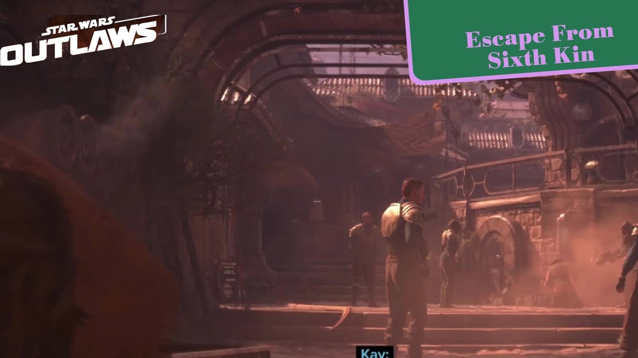 Star Wars Outlaws Escape from Sixth Kin - YouTube