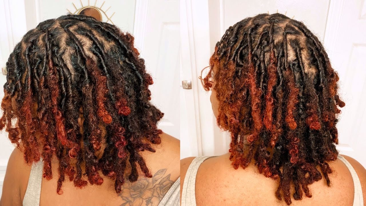 How I Wash and Retwist my STARTER LOCS using Jamaican Mango Lime Lock ...