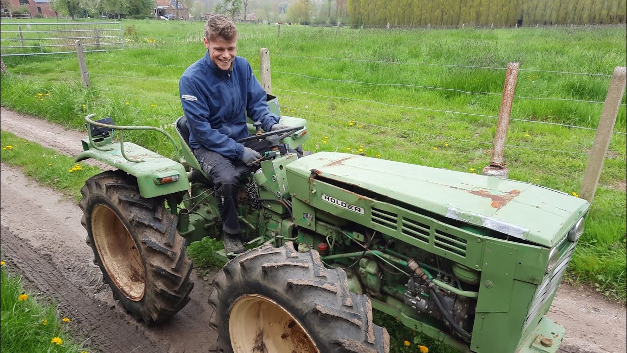Holder A55 2nd Gen Tractor/Schlepper, walkaround! - YouTube