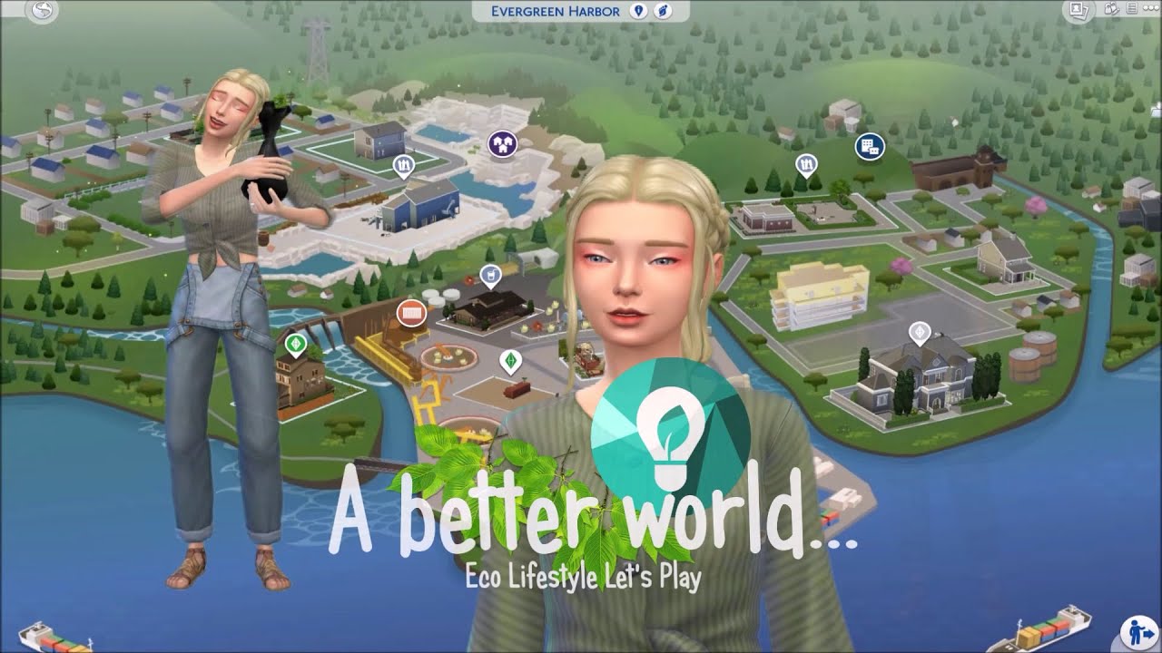 Making the World a Greener Place! | Eco Lifestyle Let's Play #1 - YouTube