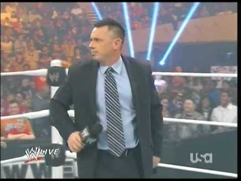 WWE RAW 12/12/11 Michael Cole - My Name Is Cole
