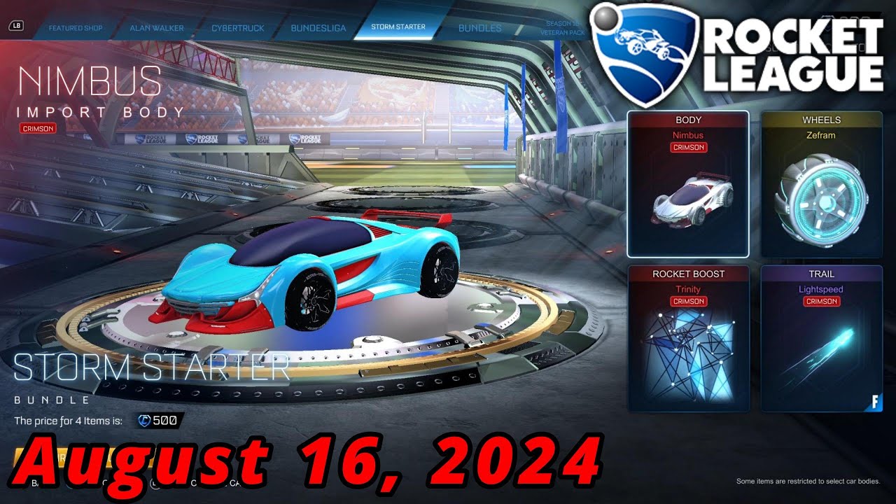 STORM STARTER ROCKET LEAGUE BUNDLE - YouTube