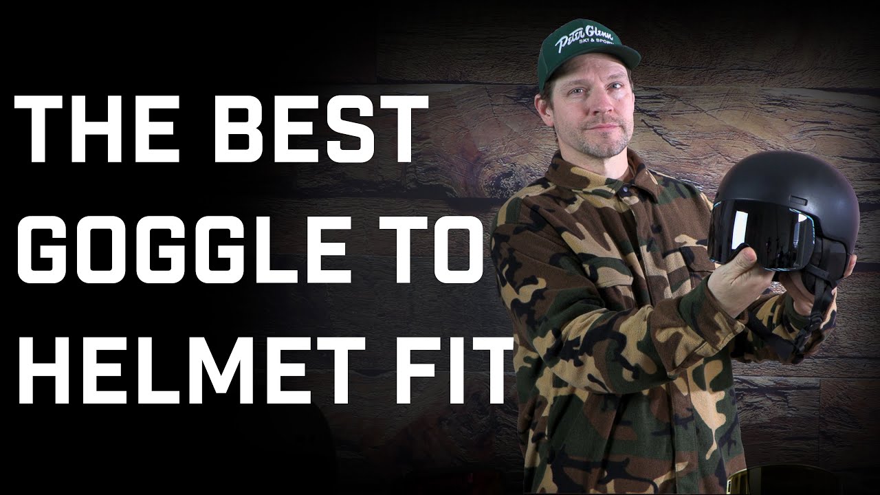 Which Goggles & Helmets Fit Best Together? - YouTube