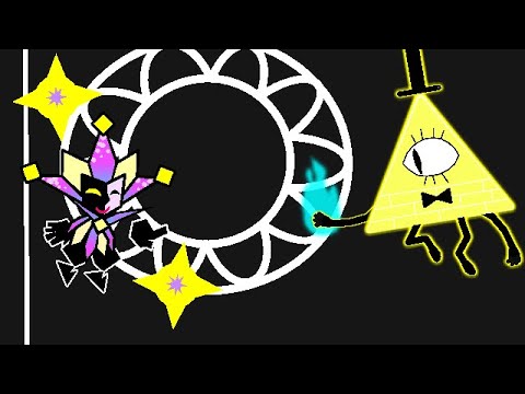 Dimentio vs bill cipher - YouTube