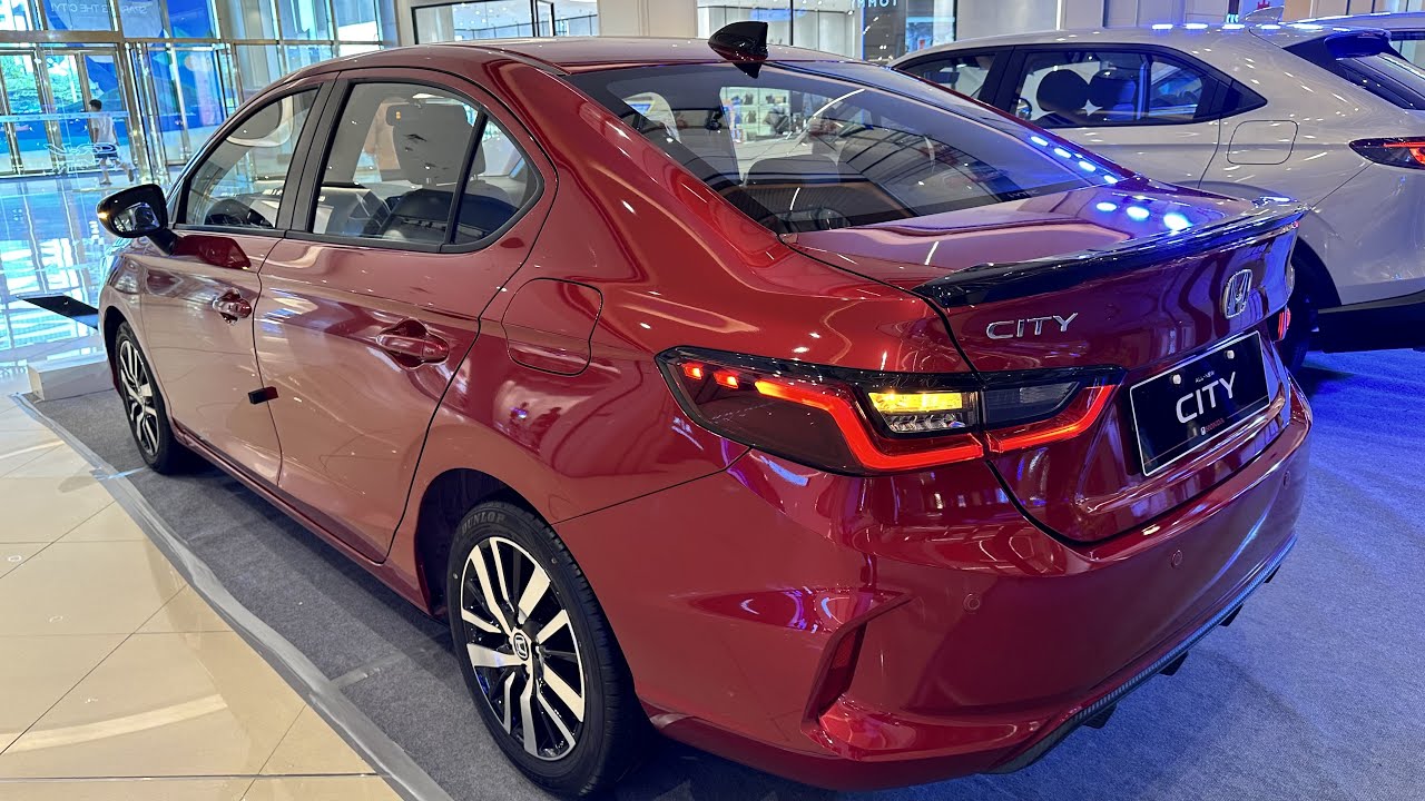 2023 Honda City Red Color - Exterior and Interior Walkaround - YouTube