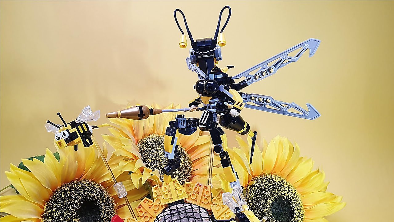 Lego queen bee MOC / 레고 여왕벌 창작 - YouTube