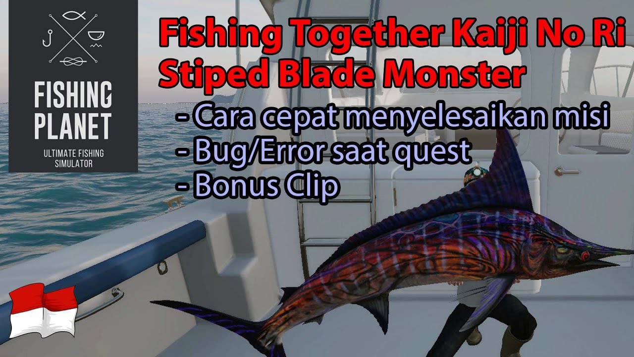 Kaiji No Ri Striped Blade Marlin Guide - Fishing Planet Monster Fish ...